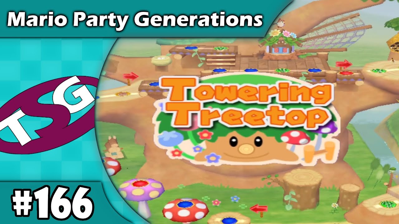 Towering Treetop - Mario Party Generations (#166) - YouTube