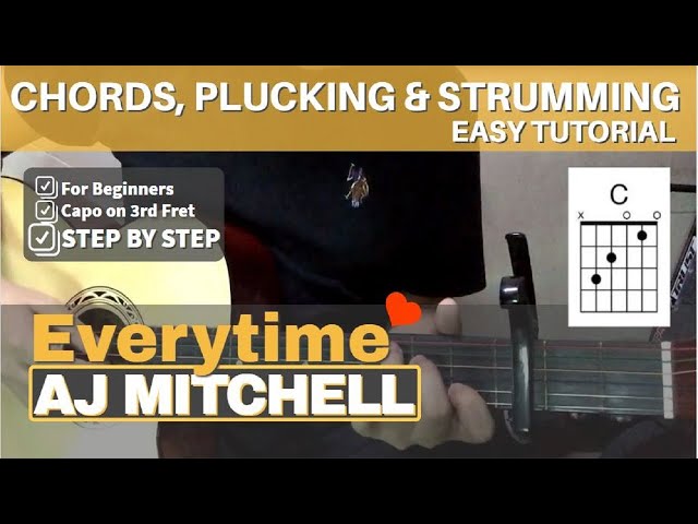 Everytime Guitar Chords