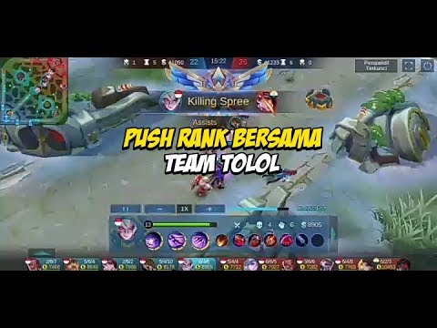 Push Rank bersama team tolol#mobile legends# - YouTube