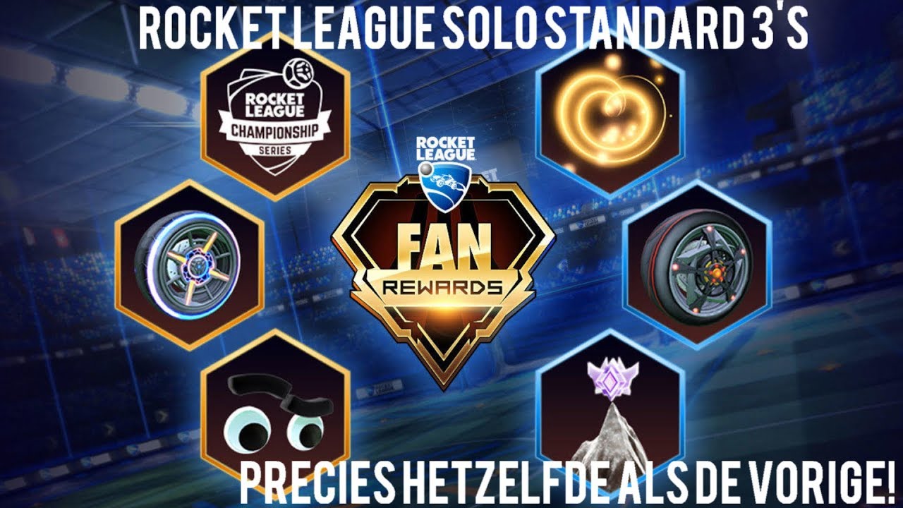 ROCKET LEAGUE SOLO STANDARD 3'S WE DOEN PRECIES HETZELFDE! - YouTube