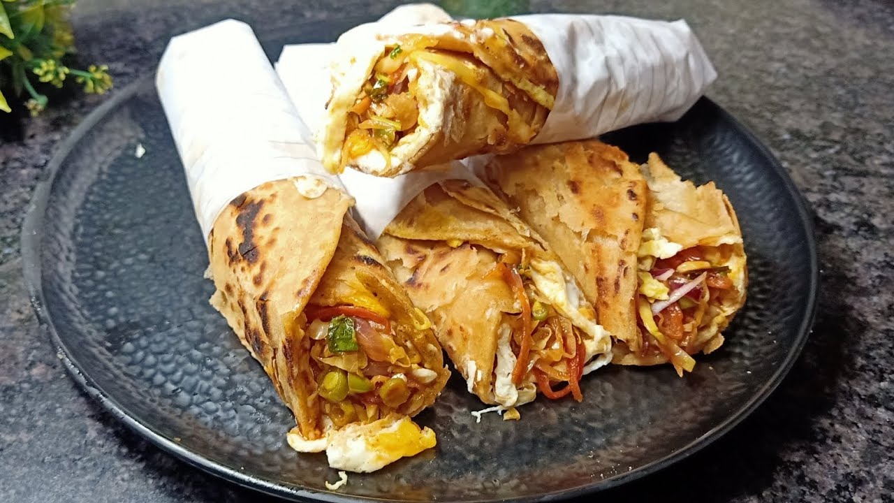 Street food egg roll recipe in just 10 minutes 😌😌| Egg roll recipe|ZMK ...