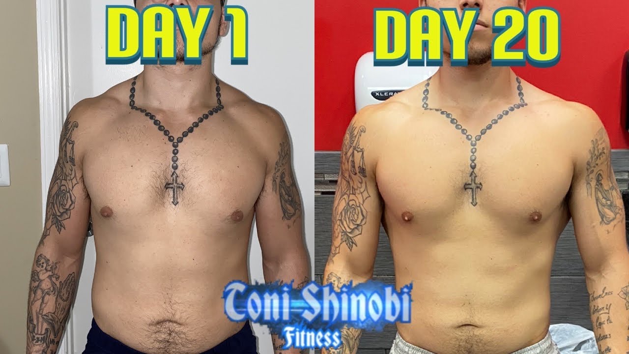 20 Day Transformation | 200PUSHUPSCHALLENGE - YouTube