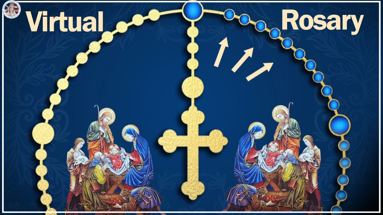 Pray the Holy Rosary with Us — 3rd Joyful Mystery: The Nativity - YouTube