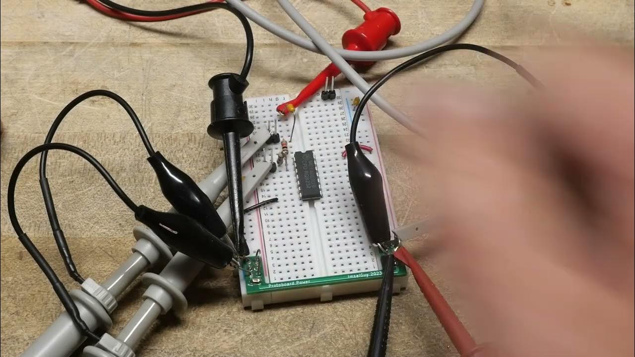 #2187 CD4069 Unbuffered CMOS - YouTube