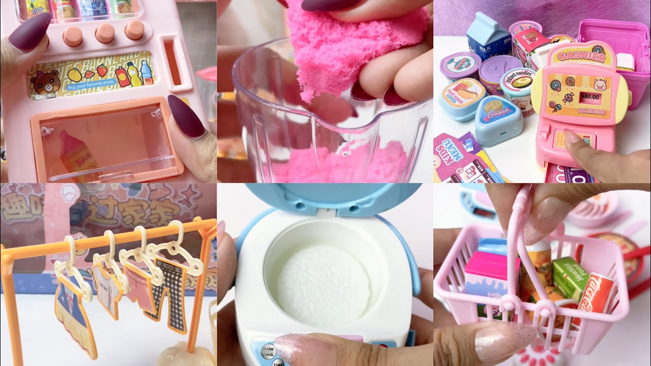 Unboxing Mini Convenience Store | Vending Machine| Rice Cooker ...
