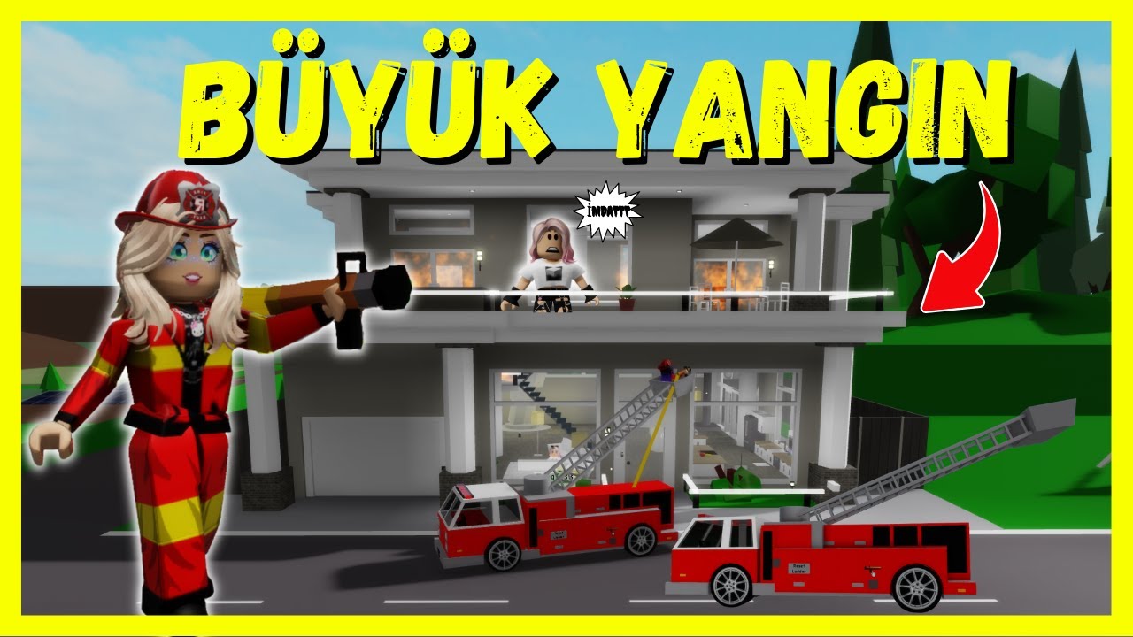 YANGINLARA ACİL MÜDAHALE🔥ROBLOX Brookhaven🏡RP - YouTube