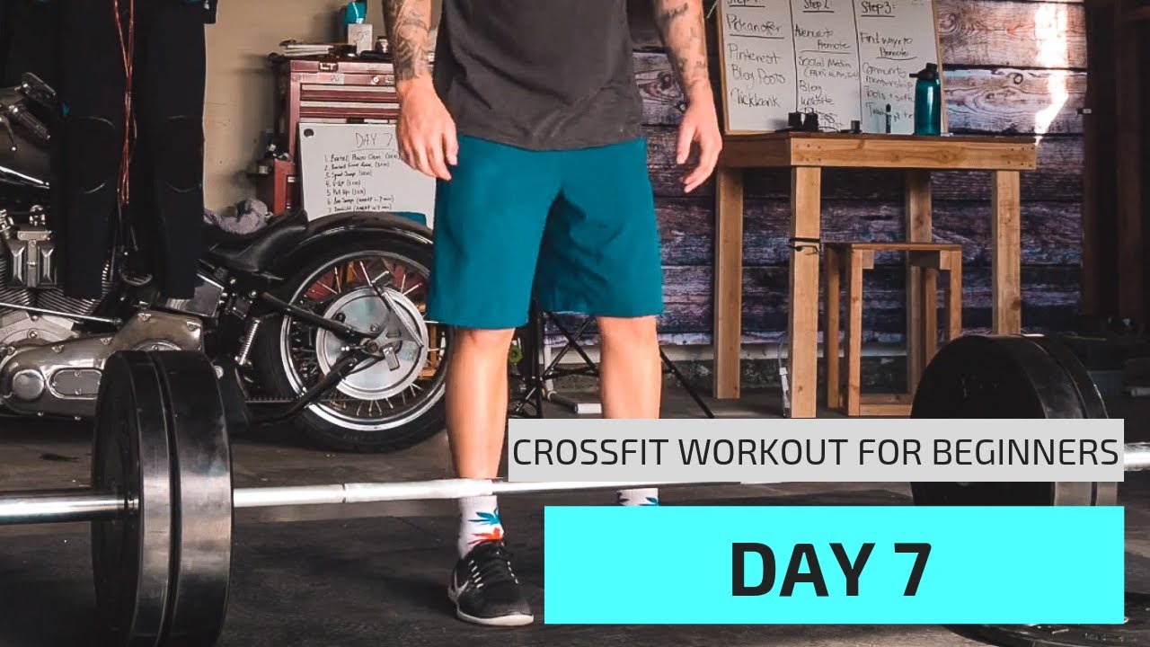 CrossFit Workout for Beginners | Day 7 - YouTube