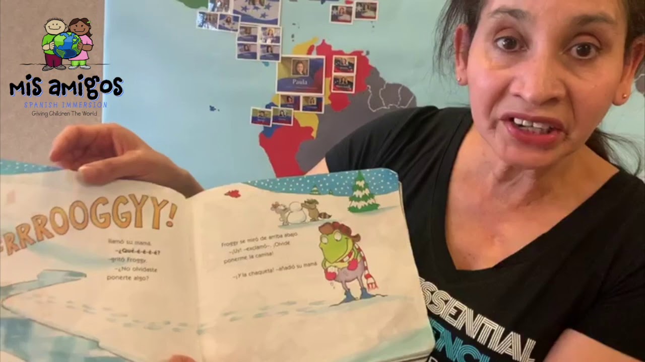 CUENTOS PARA NIÑOS.FROGGY SE VISTE. - YouTube