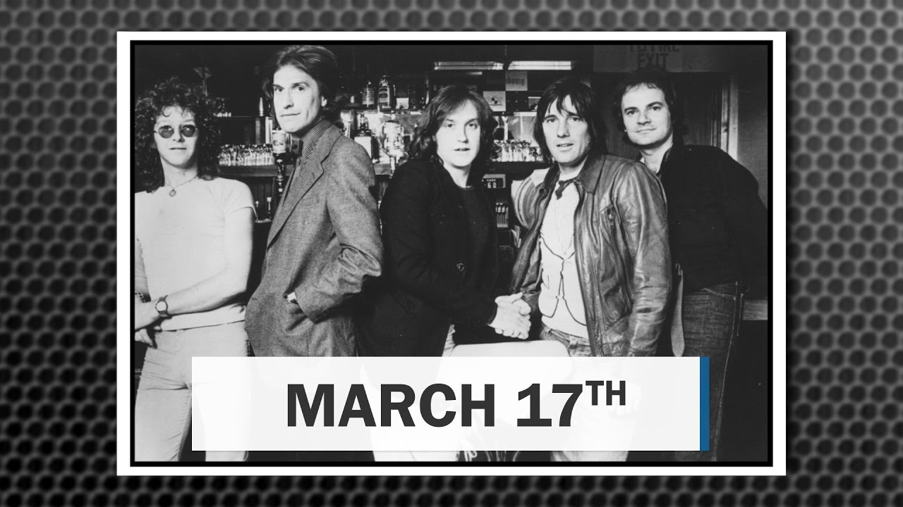 This Day in Rock History: March 17 - YouTube