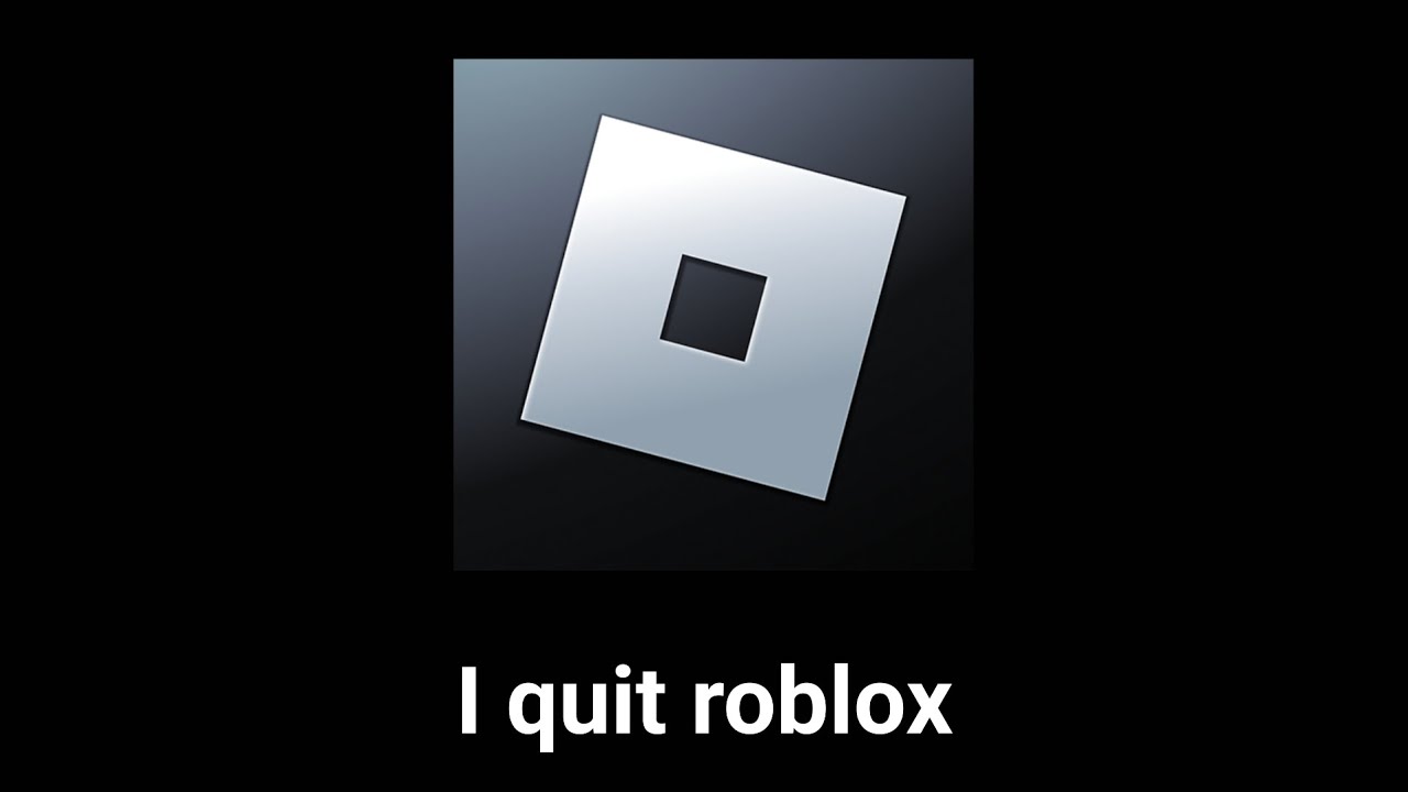 why I quit roblox - YouTube