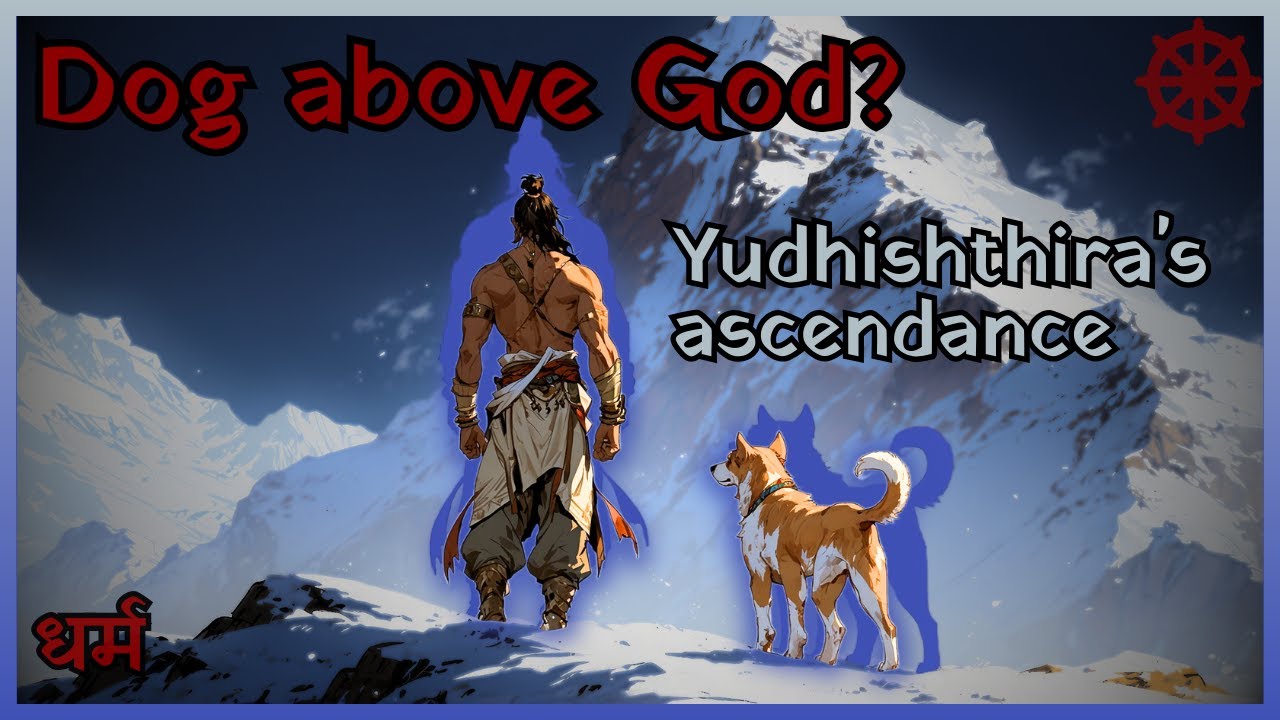 Yudhishthira’s Surprising Encounter: A Loyal Dog Defies Indra! - YouTube
