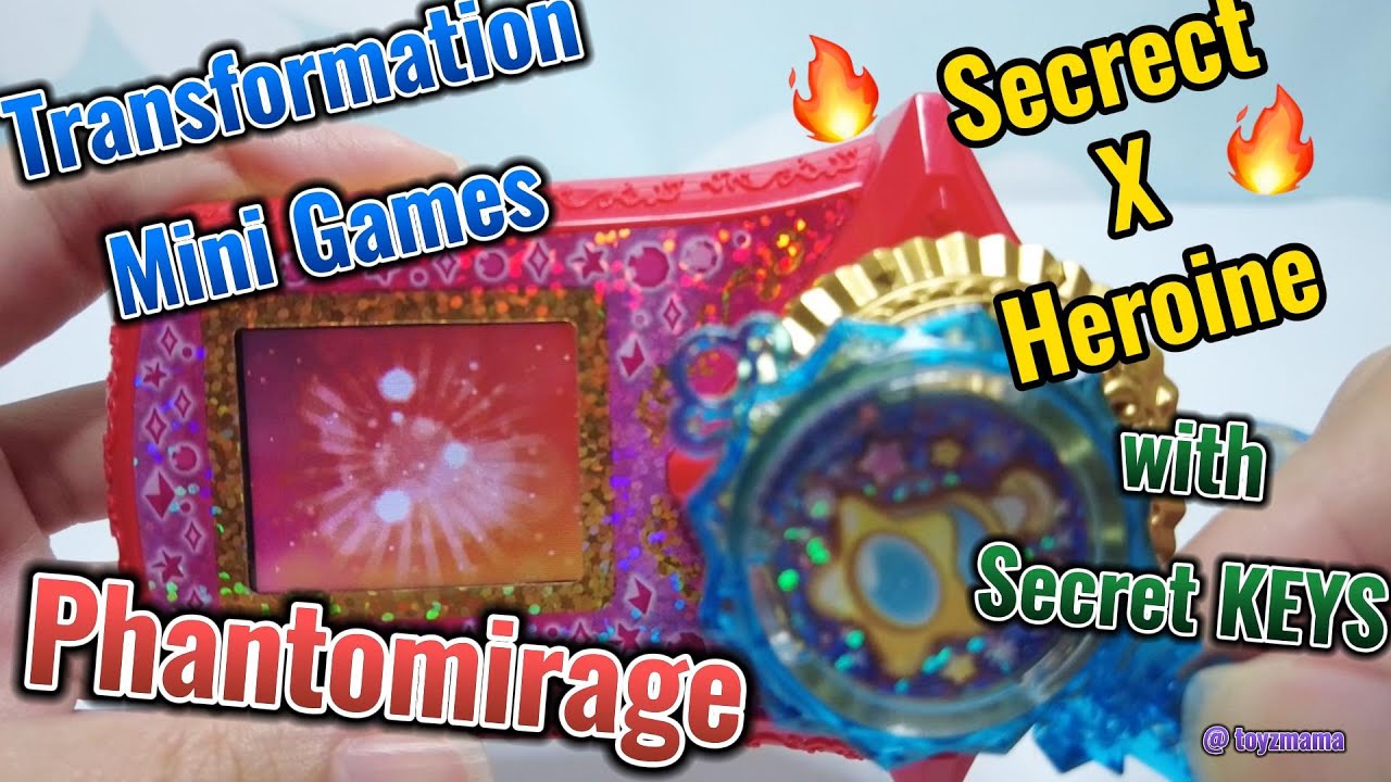 Best Educational Toys, ABC, 123, Music - Secret Heroine Phantomirage X ...