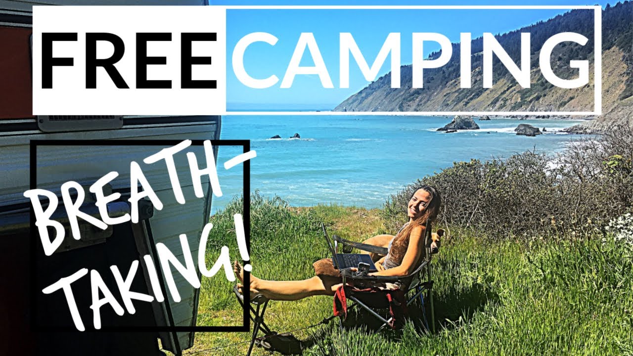 RV Boondocking Along The NorCal Coast & Hiking Jurassic Park! - YouTube