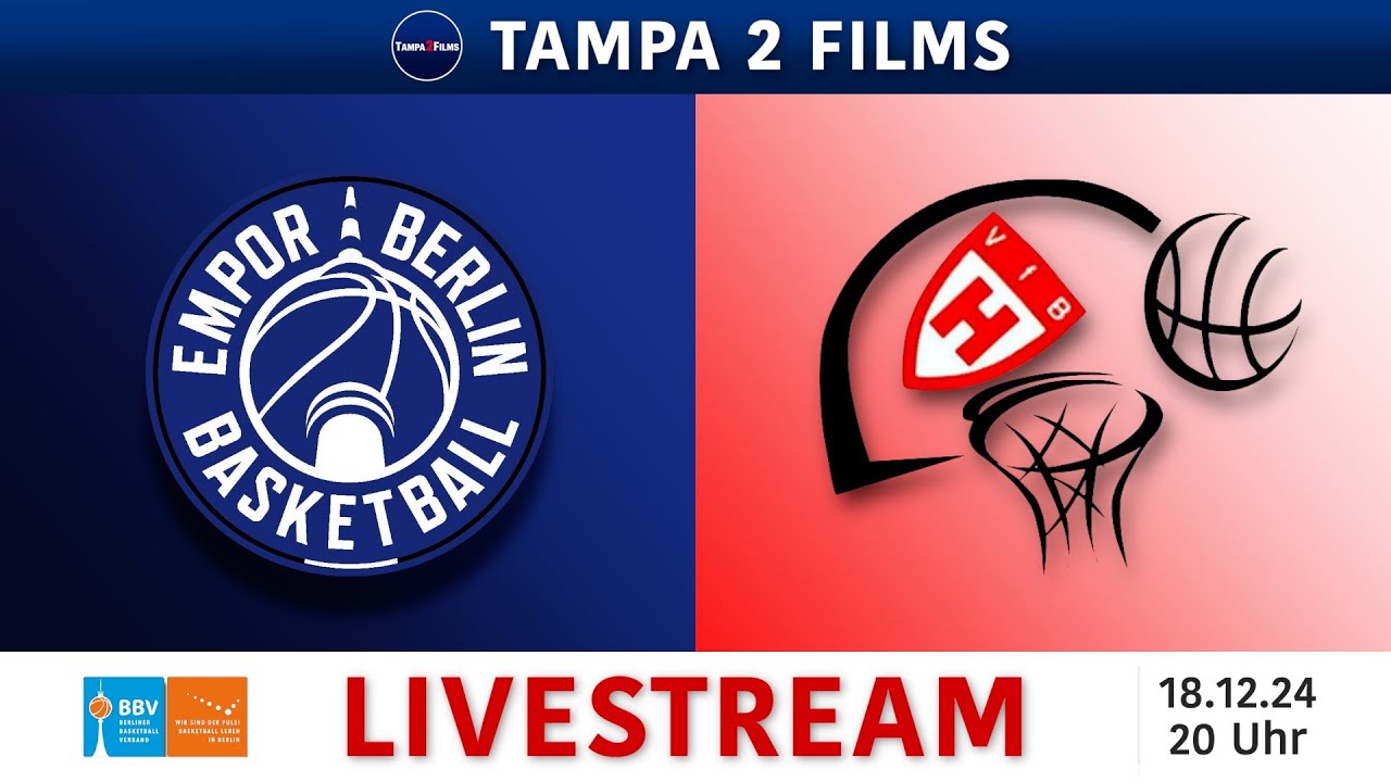 Berlin Pokal LIVE | SV Empor Berlin vs. VfB Hermsdorf | Achtelfinale ...