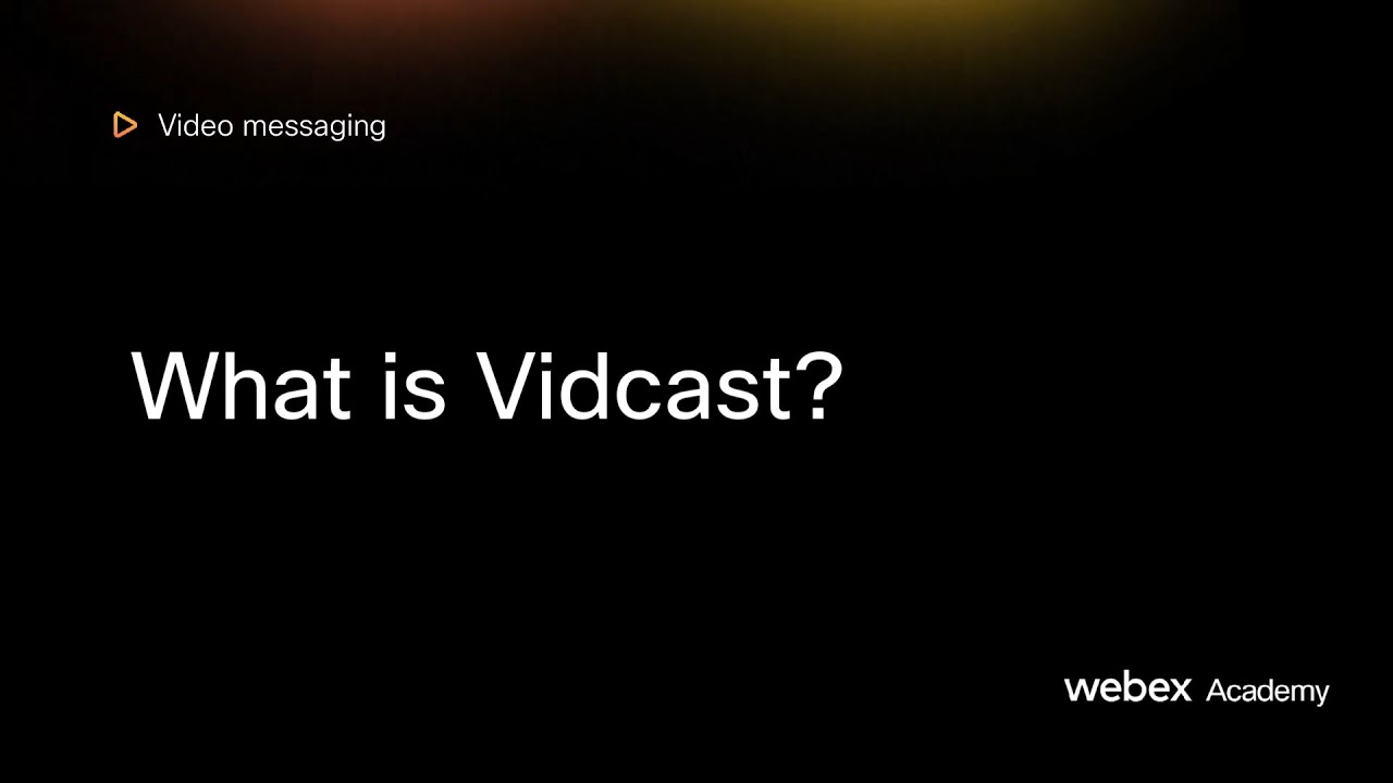 What is Vidcast? - YouTube