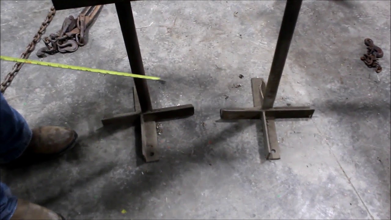 CUSTOM MADE TRACTOR ENGINE SPLITTING STANDS *PAIR For Sale - YouTube