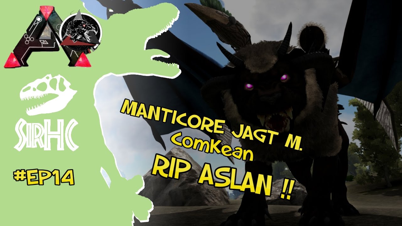 MANTICORE JAGTEN !! - EP14 - DANSK ARK MODDED EXTINCTION - YouTube