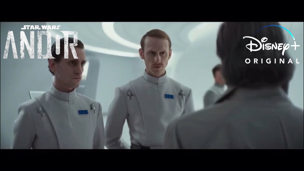 Major Partagaz speaks to Lonni & Heert | Star Wars Andor Season 2 ...