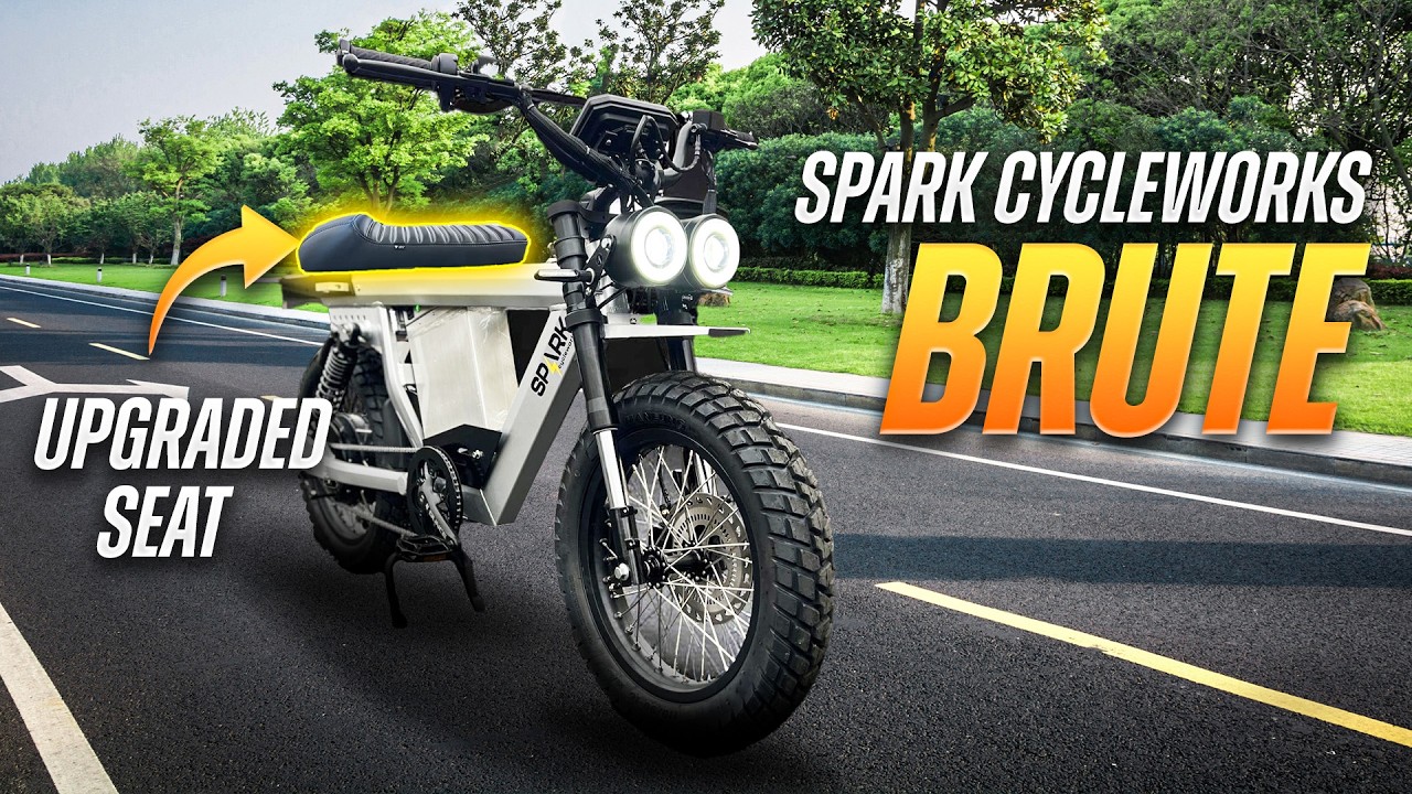 I Upgraded the Seat on My Spark Cycleworks Brute – Huge Comfort ...
