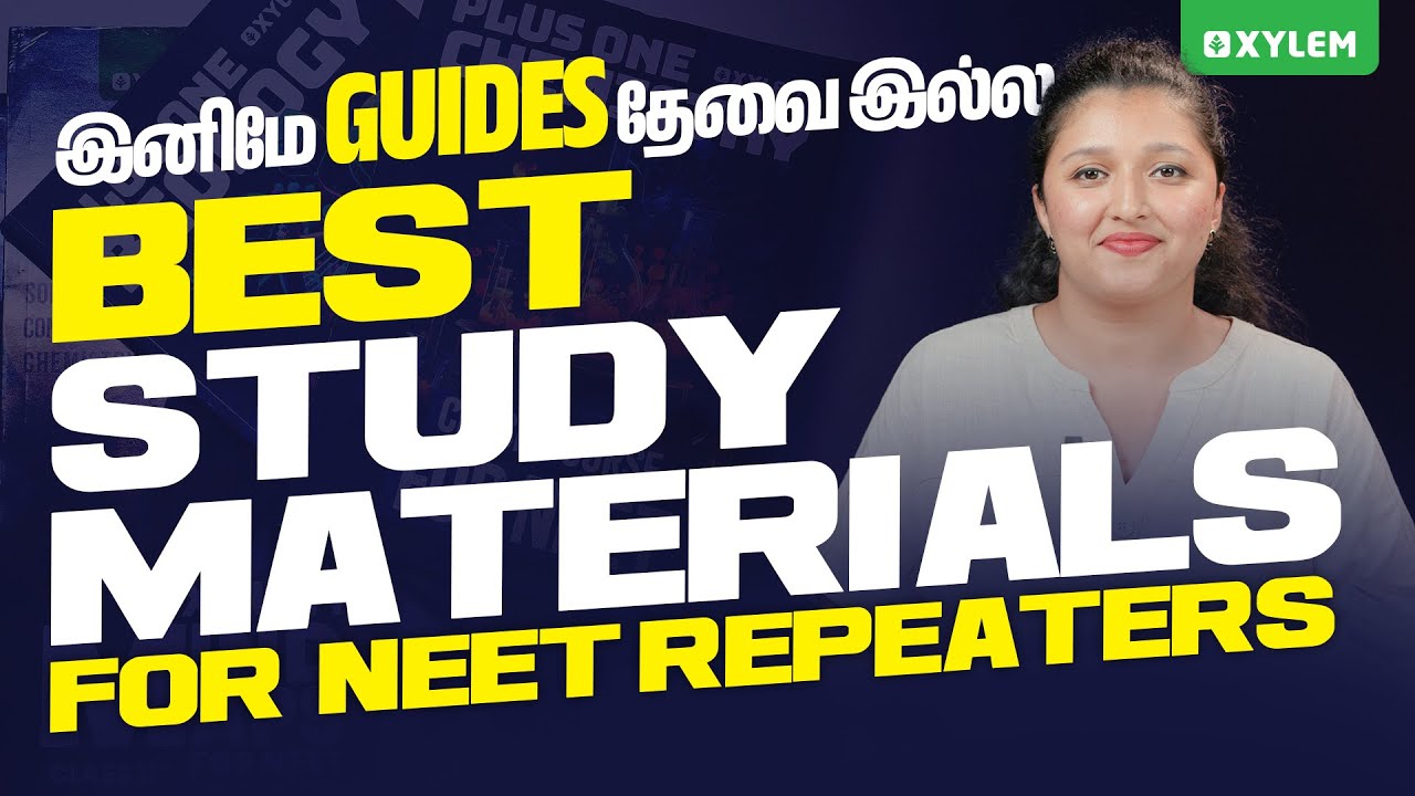 🤗Best Study Materials for NEET Repeaters🥳| Ashima maam | Xylem NEET Tamil - YouTube