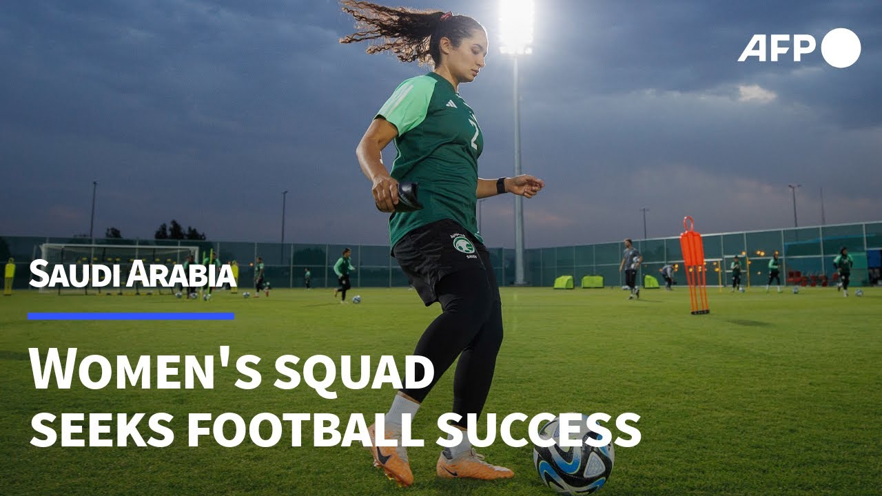 Saudi women's team seek share of football boom | AFP - YouTube