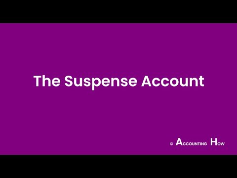 The Suspense Account - YouTube