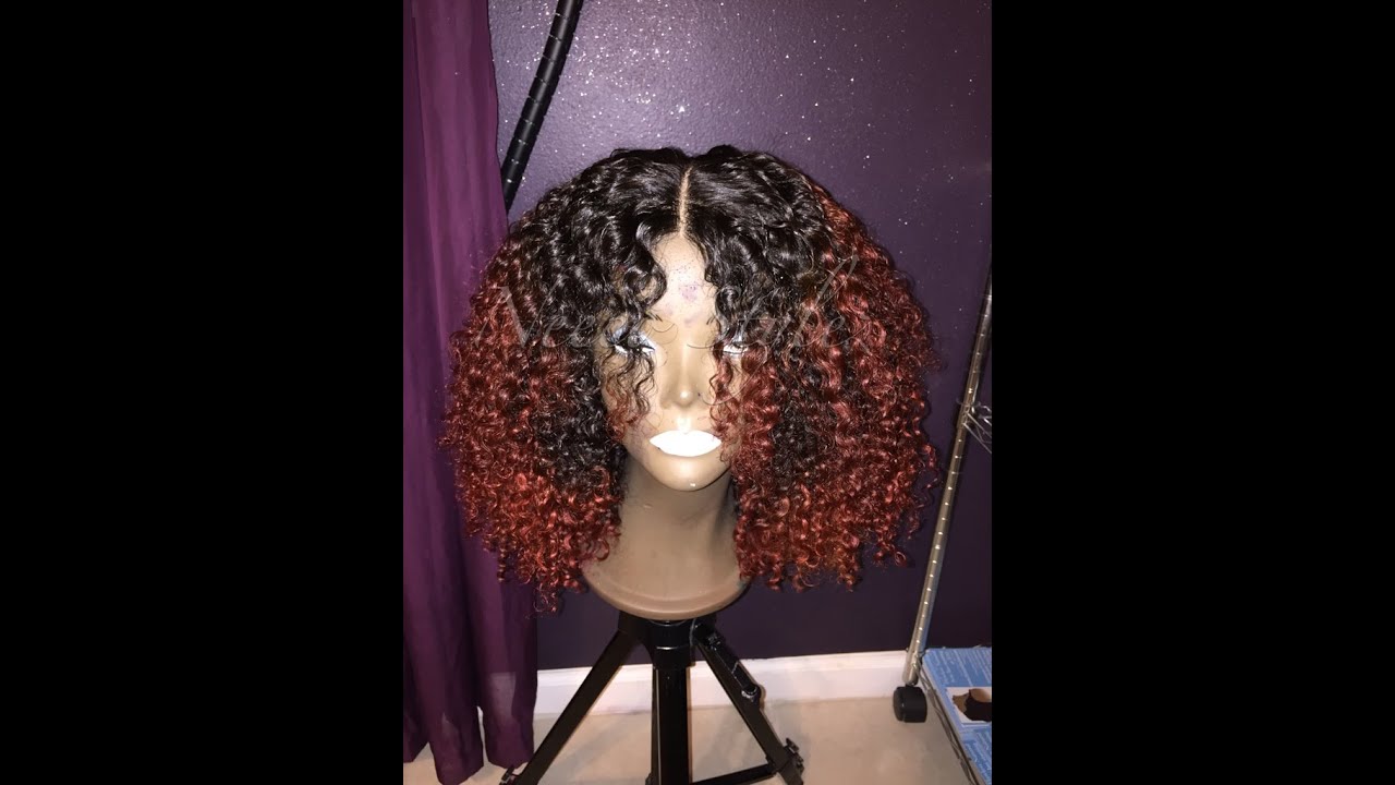 Lace closure or lace frontal wig tutorial. - YouTube