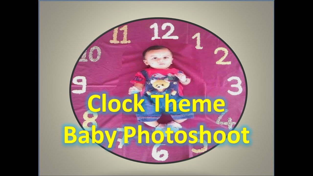 Baby Clock Photoshoot at Greg Howell blog