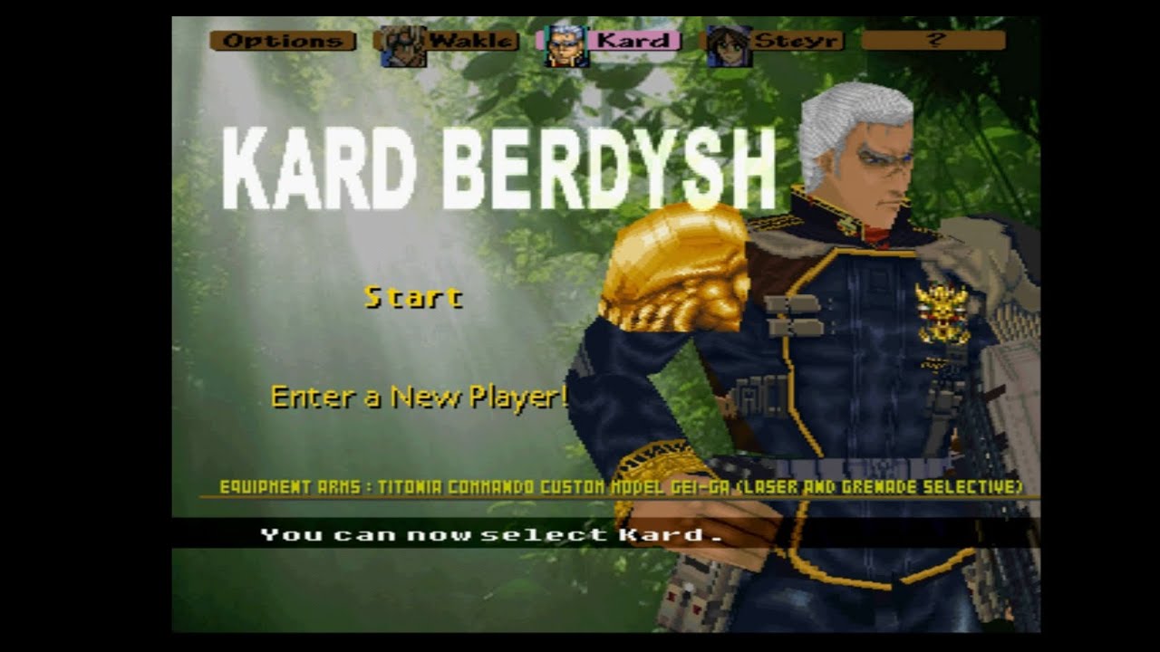 Gungage (PS1 Game) - Kard Berdysh {Playthrough} - YouTube