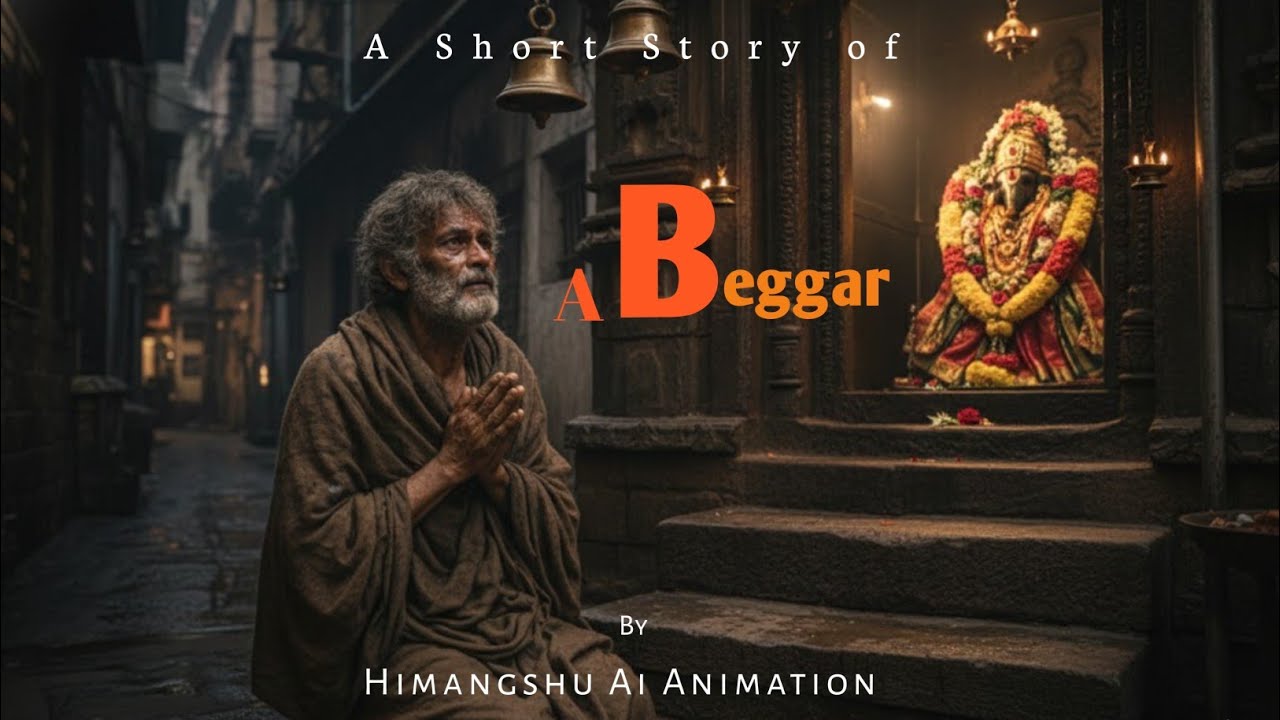 A Short Story of A Beggar 😭 || By Himangshu Ai Animation || # ...