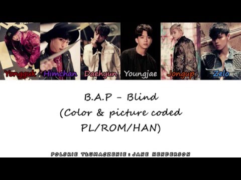 B.A.P - Blind (Color & picture coded PL/ROM/HAN)