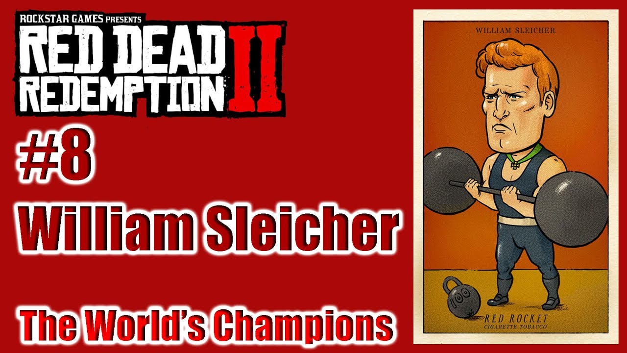 RDR2 - The World's Champions – 08 William Sleicher - Cigarette Card ...