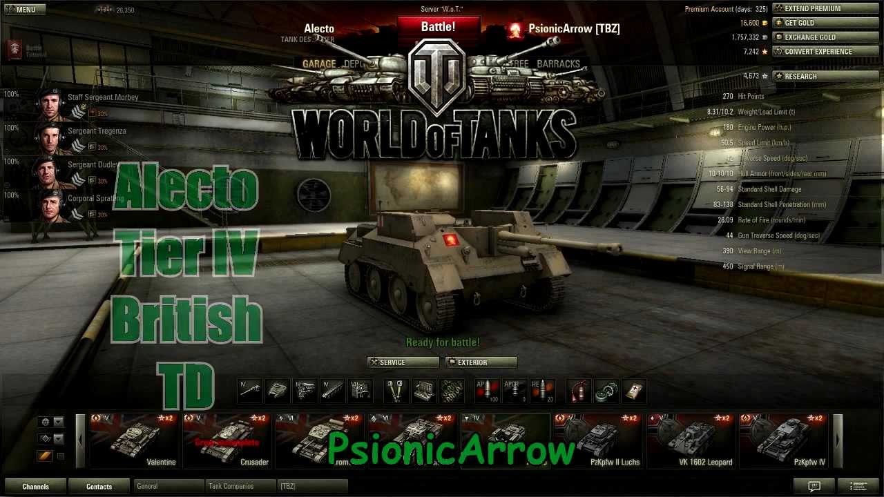 WoT: Alecto Tier 4 British TD Strategy w/ Commentary - YouTube