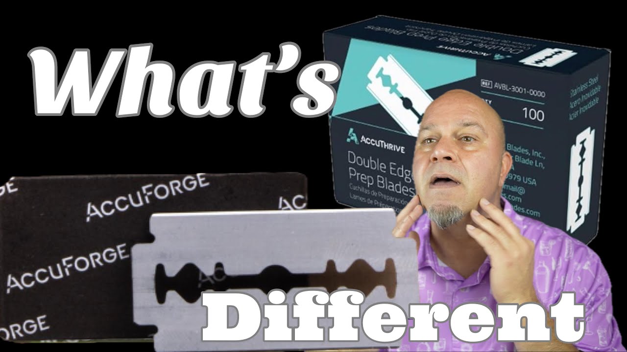 AccuForge vs. Med Prep DE Blades - The Ultimate Showdown! - YouTube