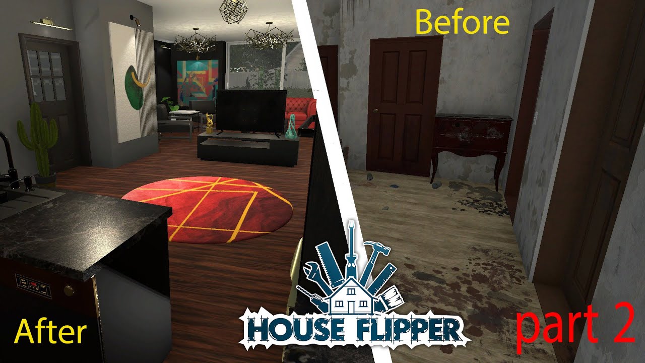 house flipper - interior design - part 2 - YouTube