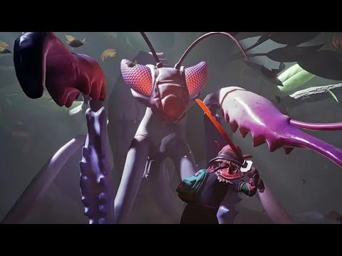 Grounded mantis boss fight - YouTube