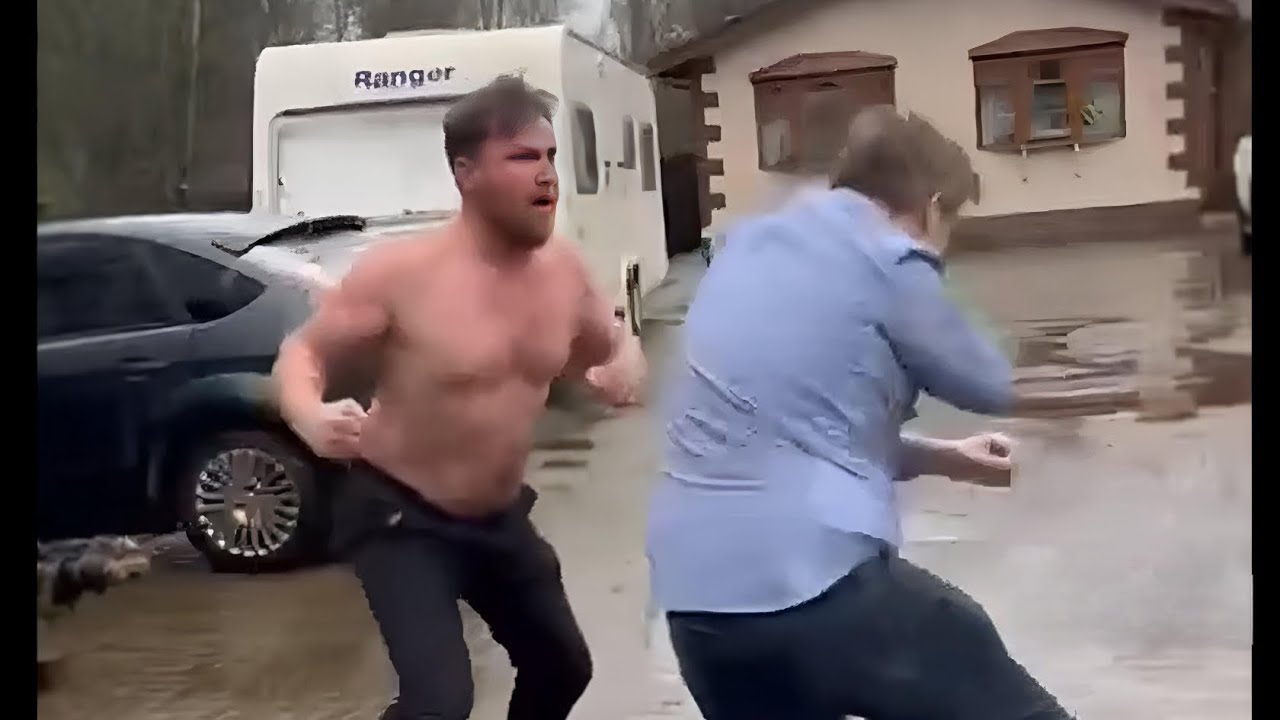 TRAVELLER MAN PULLS UP TO ANOTHER MANS SITE FOR A FIGHT - TRAVELLER ...