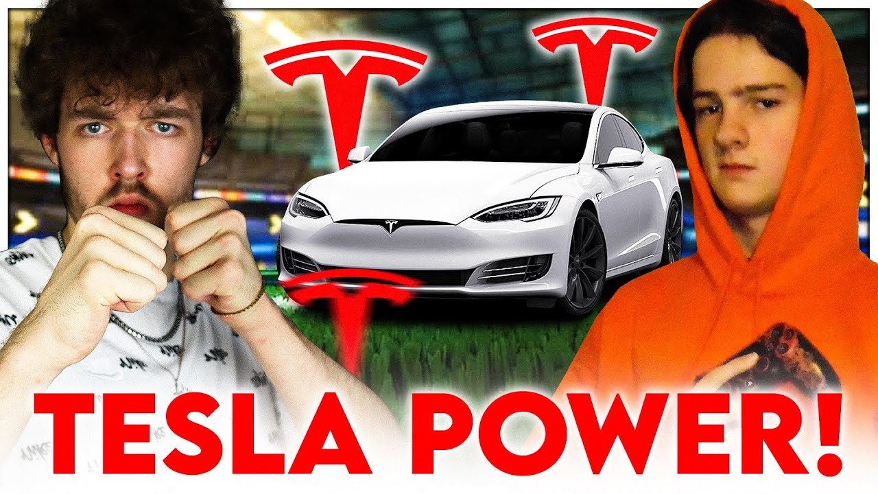 DOUBLE TESLA POWER! 😱⚡️😎 RANDOM CAR CHALLENGE /w Sokol 🦅 - YouTube