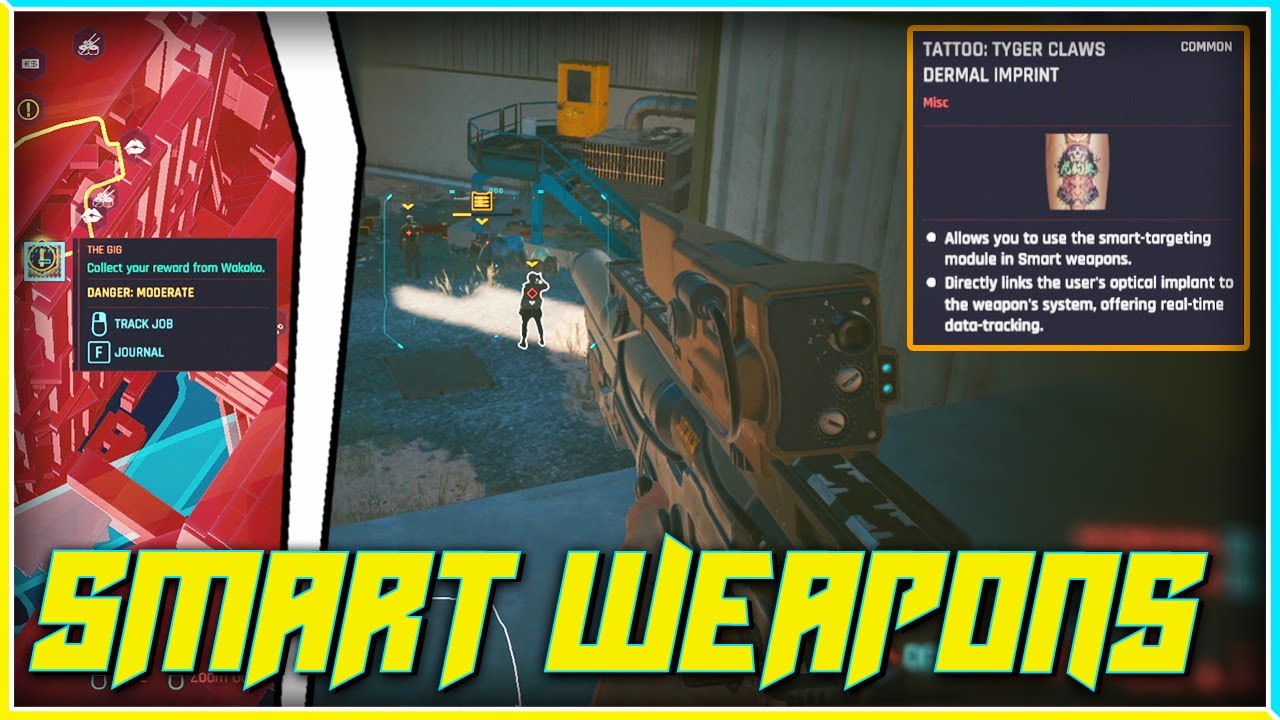 How To Access & Use Smart Weapons (Tyger Claws Dermal Imprint Location ...