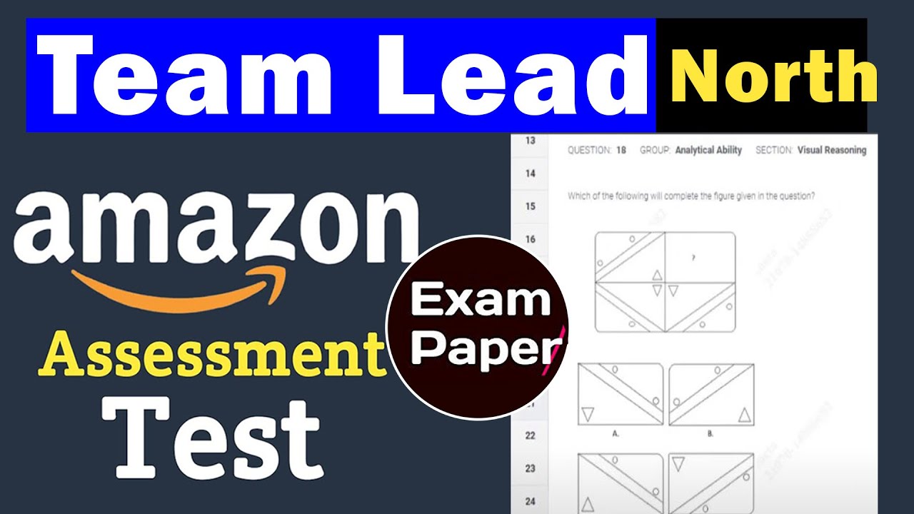 Amazon Team Lead Role Online Assessment Test | Amazon Interview ...