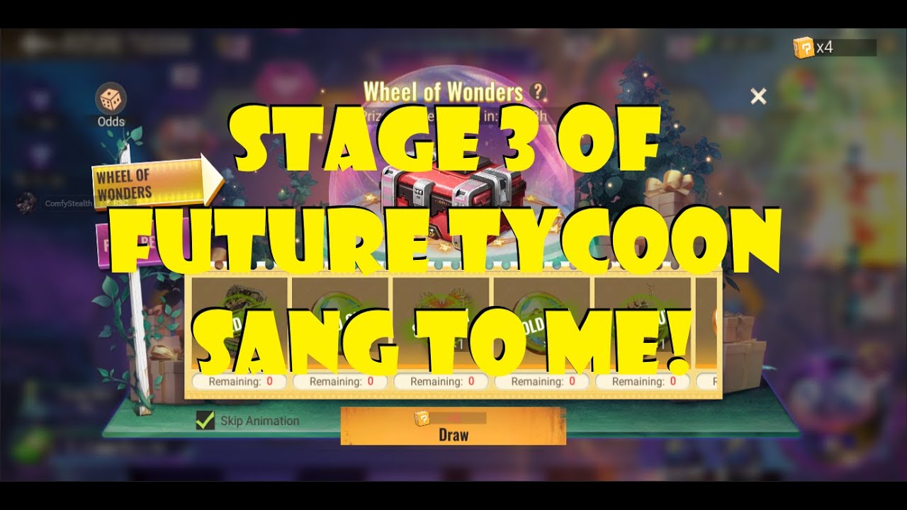 Stage 3 of Future Tycoon Sang To Me! - YouTube