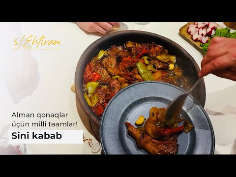 SİNİ KABAB 🇦🇿🇩🇪| Alman qonaqlar üçün milli təamlar