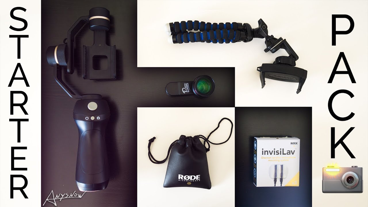 Le "Starter Pack" pour faire de la vidéo avec son Smartphone ! 🎥 - YouTube