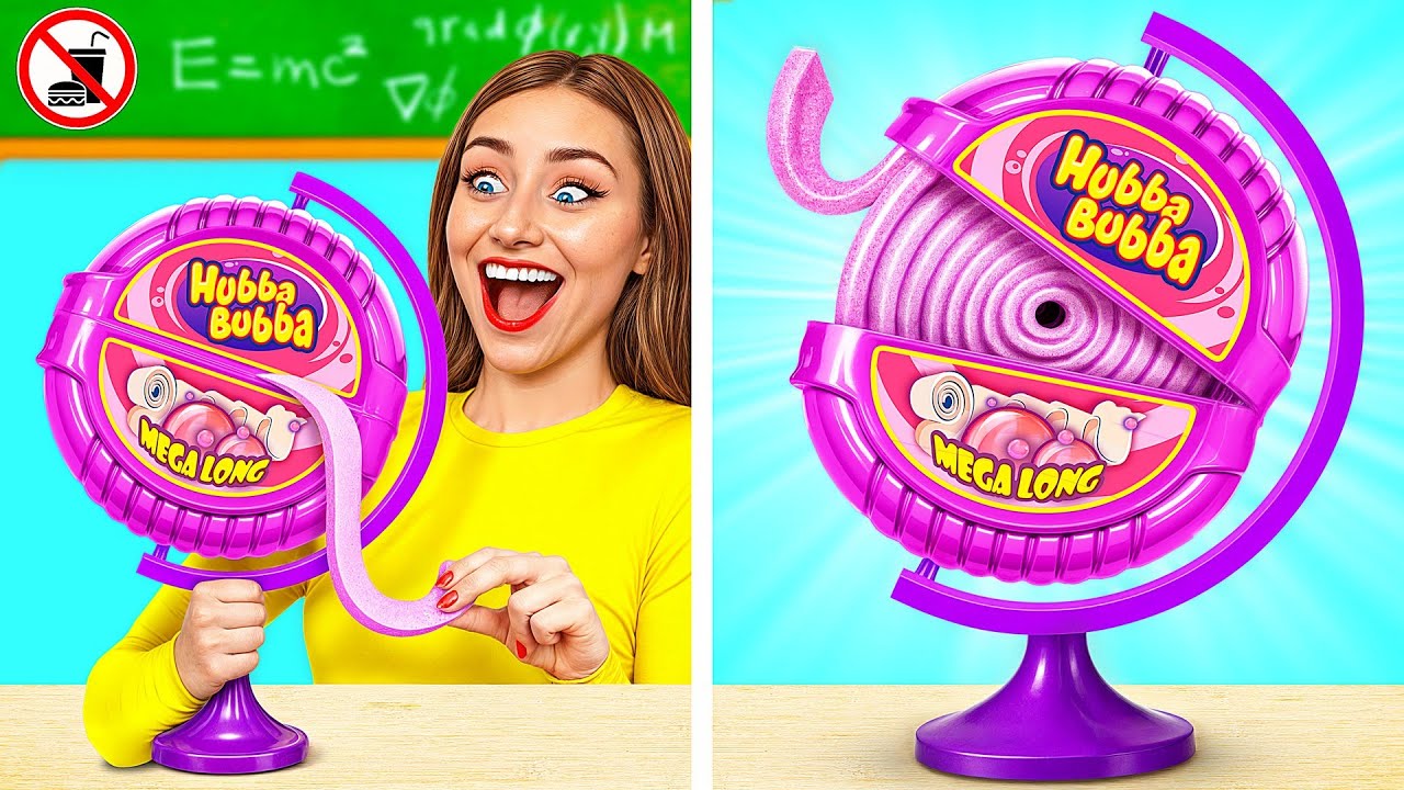 Kako Uvući Slatkiše u Razred | Smešni Trenuci Bubba DO Challenge - YouTube