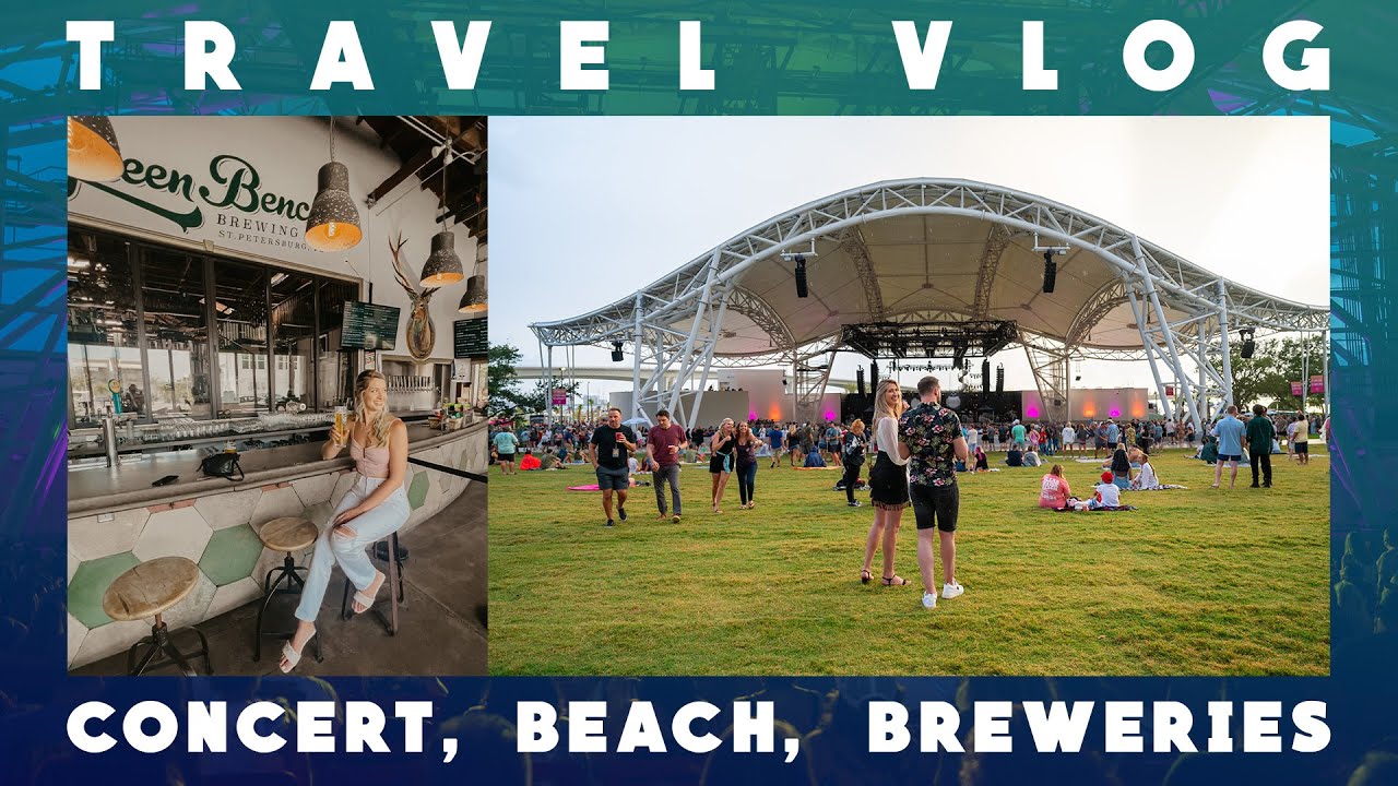 Travel Vlog: Concert, Beach, & Breweries with Holly Goode! - YouTube