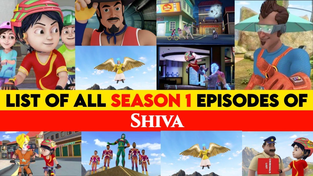 Shiva Episodes List Of Season 1 - YouTube