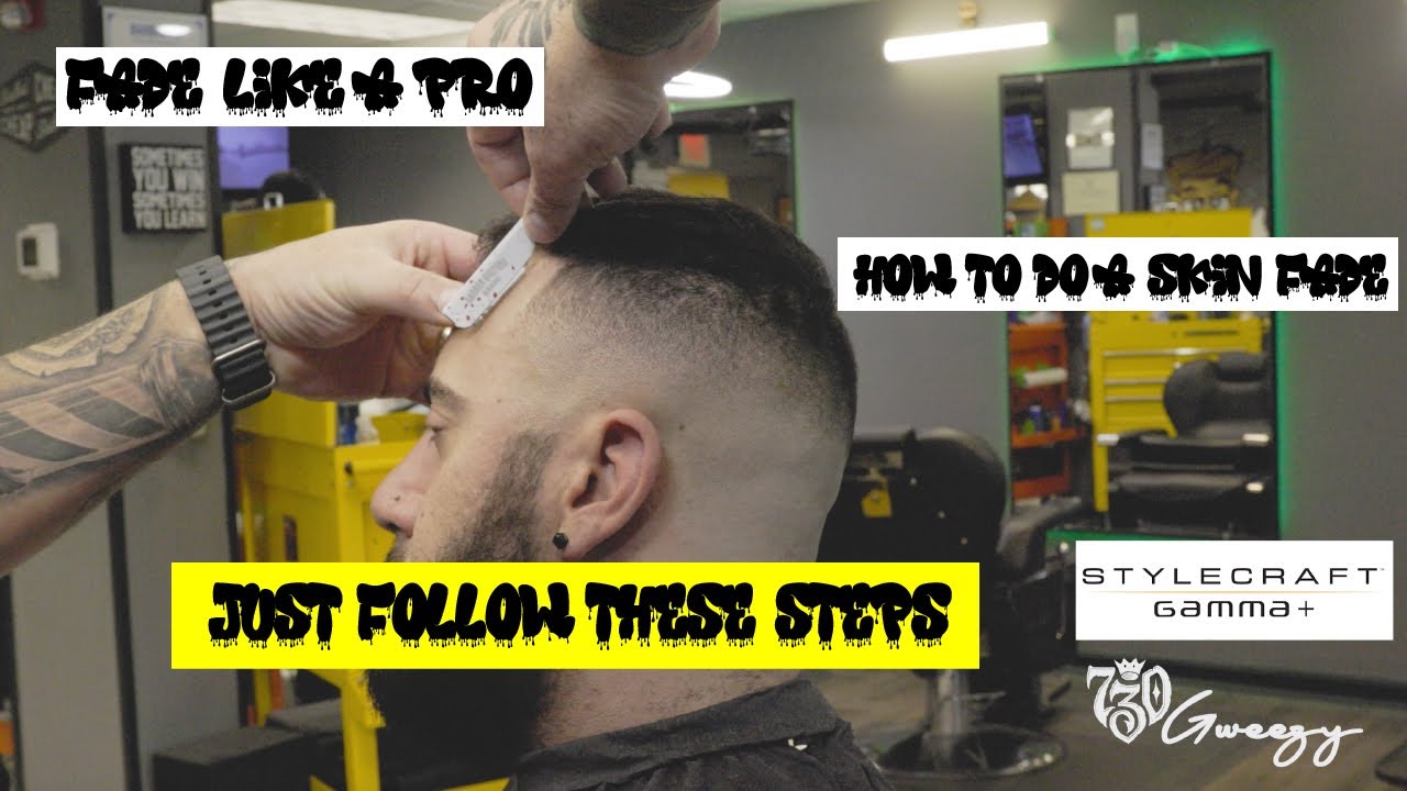 How To Skin Fade Tutorial on How To Cut Hair - YouTube