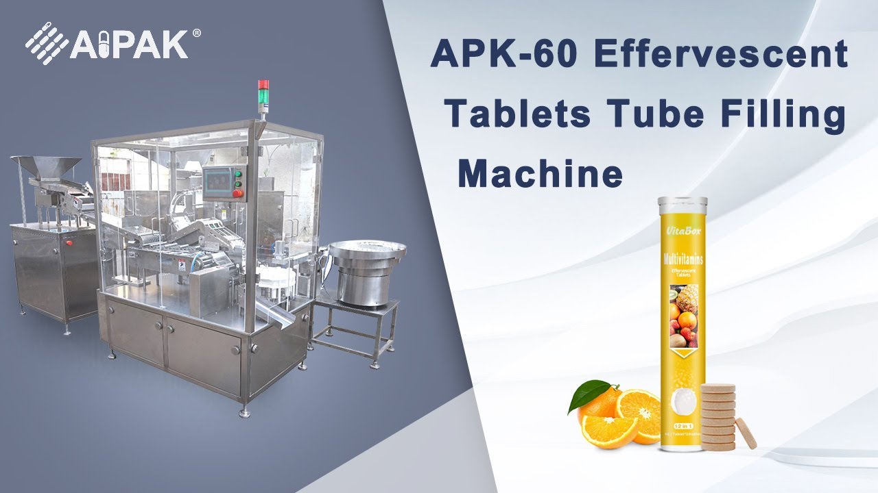 How effervescent tablets packed by aluminium foil paper? - YouTube