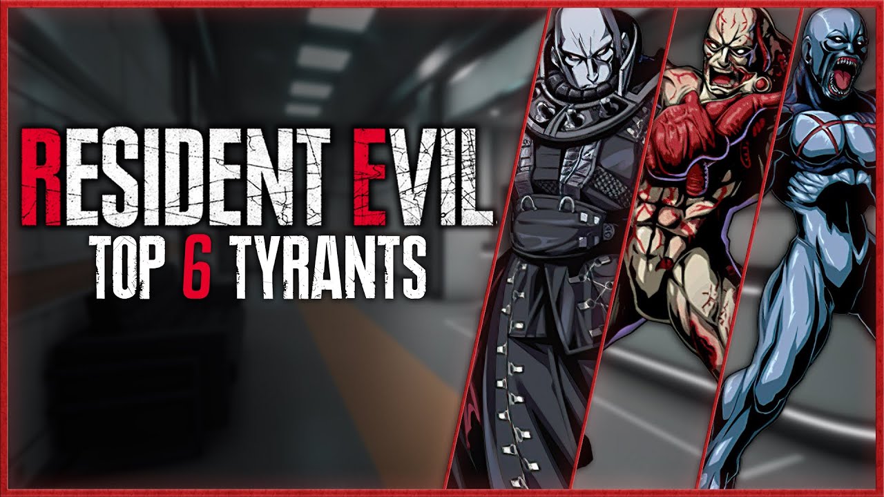 RESIDENT EVIL | TOP 6 TYRANTS FAVORITOS ! - YouTube