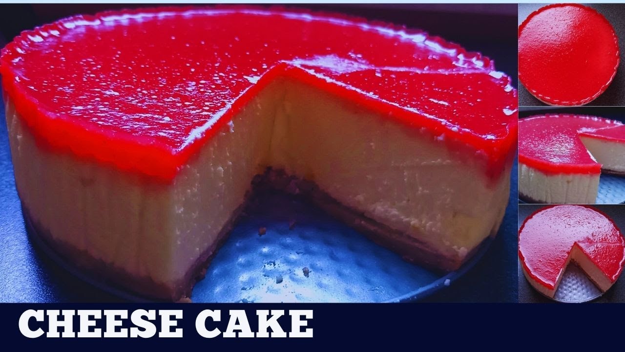 Simple cheese cake recipe - YouTube